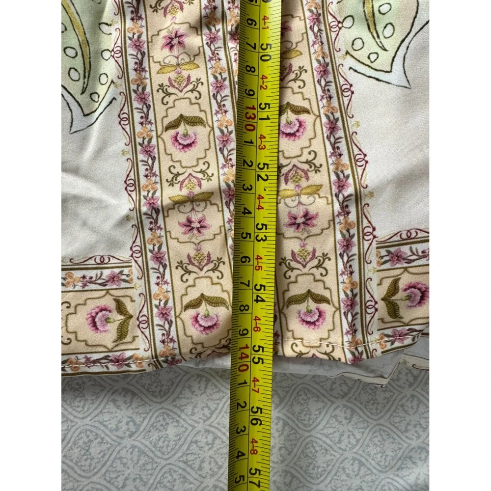 Dresses | Garden Splendor Dress Cream Floral Print Balloon Sleeve Maxi ...